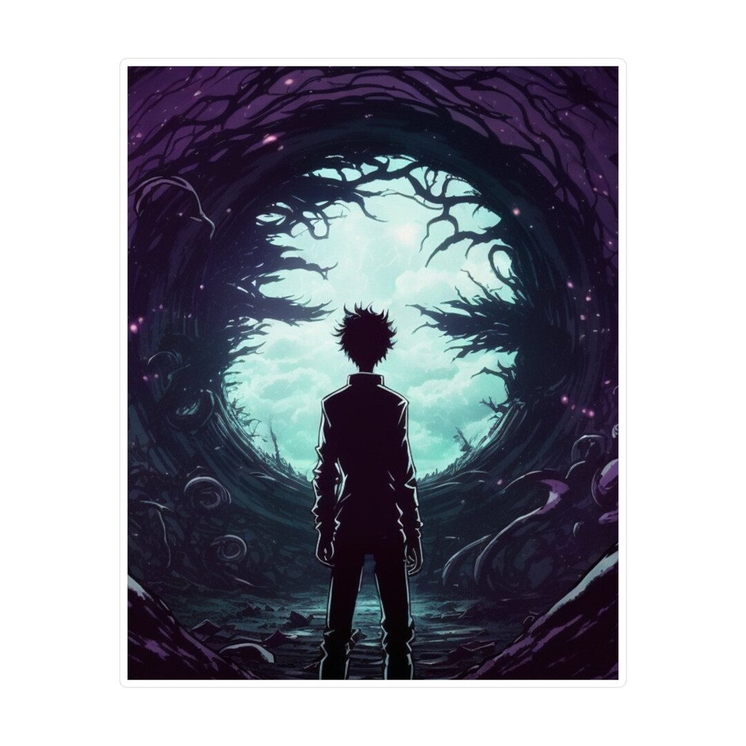 Abyssal Descent: Portal of Shadows ~anime Waterproof Vinyl Sticker~ - Etsy