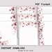 Pink Floral Stationery Set. Elegant Flower Writing Paper. Pen Pal ...