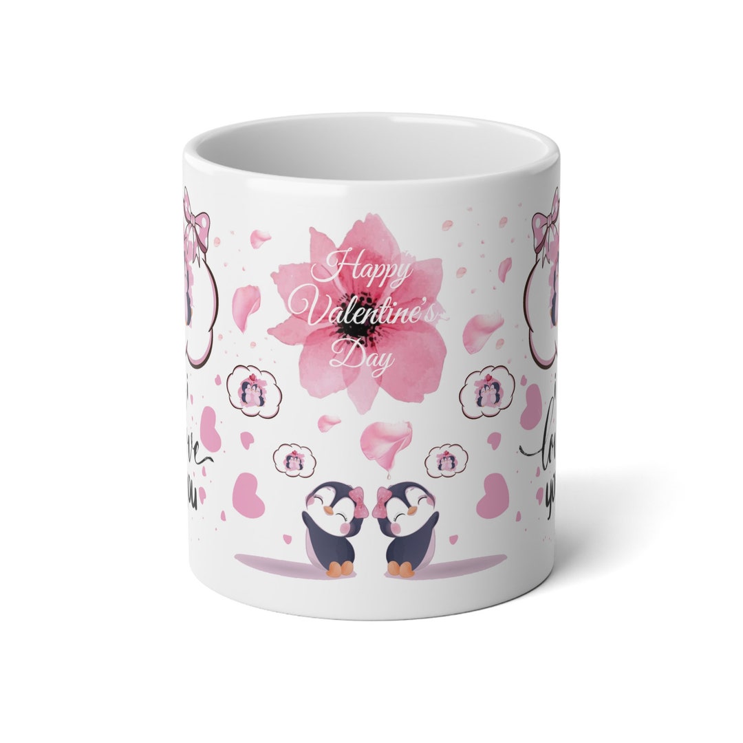 Love Mug, Happy Valentine's Day, Valentine's Day Mug, Couple Gift ...
