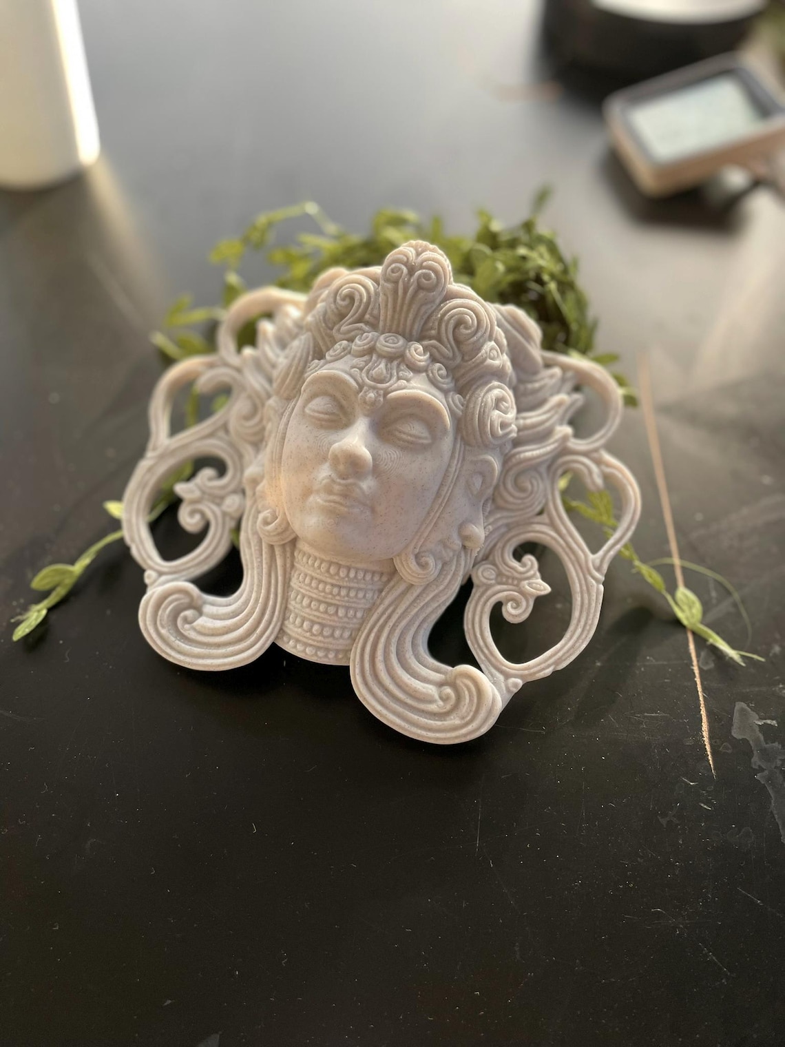 Decorative Wall Planter, Buddha Multi Face Flower Pot, Psychedelic ...