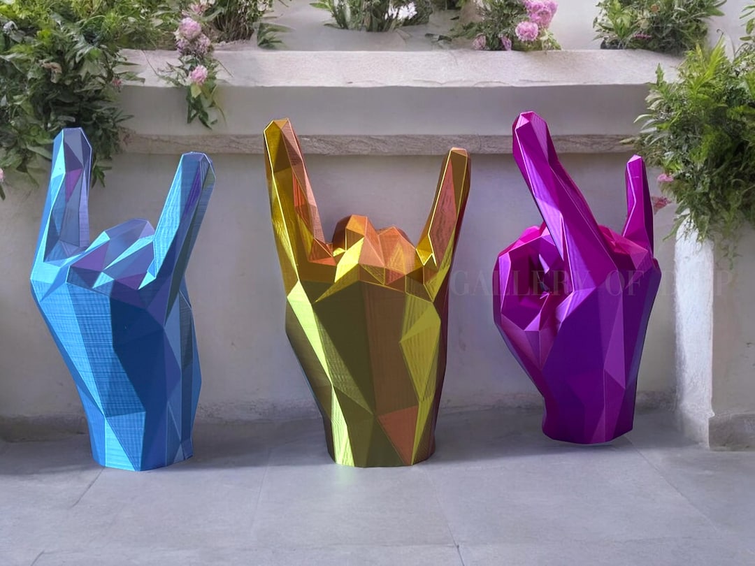 Hand Horns Statue, Rock On, Heavy Metal Gesture, Alternative Music ...