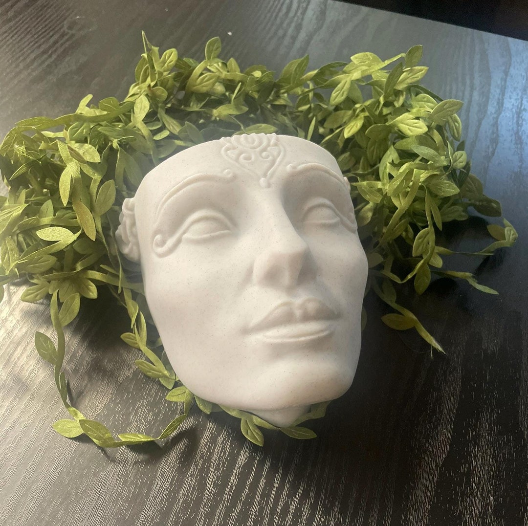 Decorative Wall Planter, Cirque, Face Mask Flower Pot, Ornamental ...