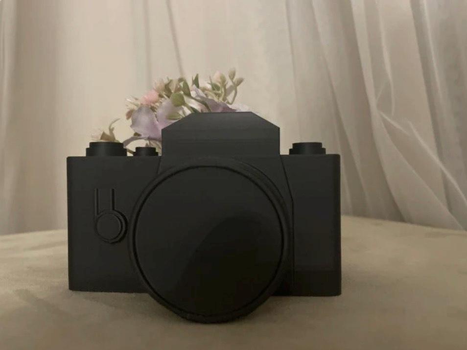 Camera Planter, Photography Flower Pot, Vintage Body, SLR, Succulent ...