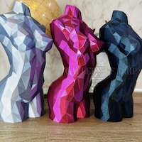 Female Torso for Self Assembly Made of Eco-friendly Cardboard. 3D DIY ...