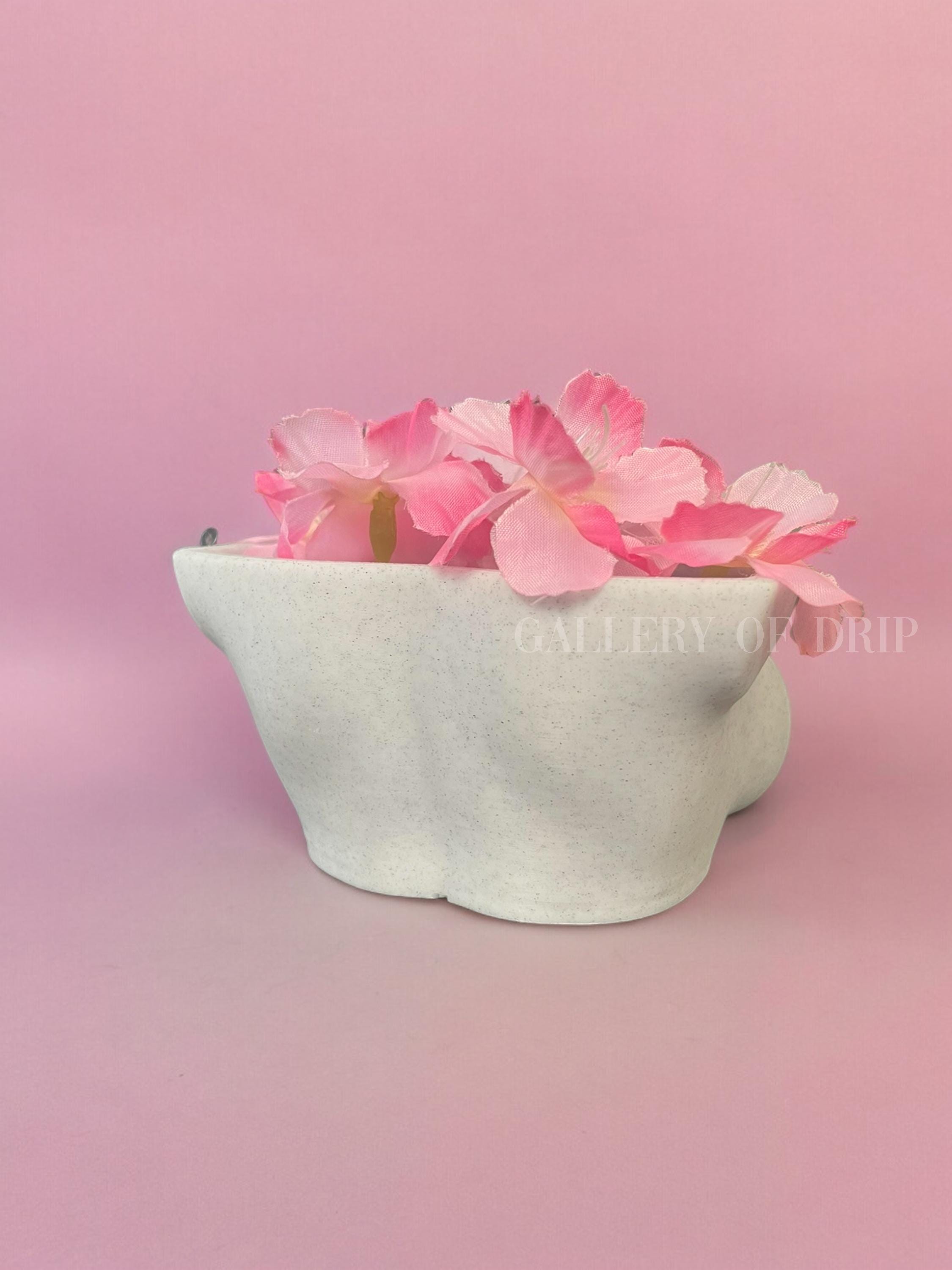 Boob Flower Pot | Woman's Bust Planter | Breast Shaped Vase | Beautiful ...
