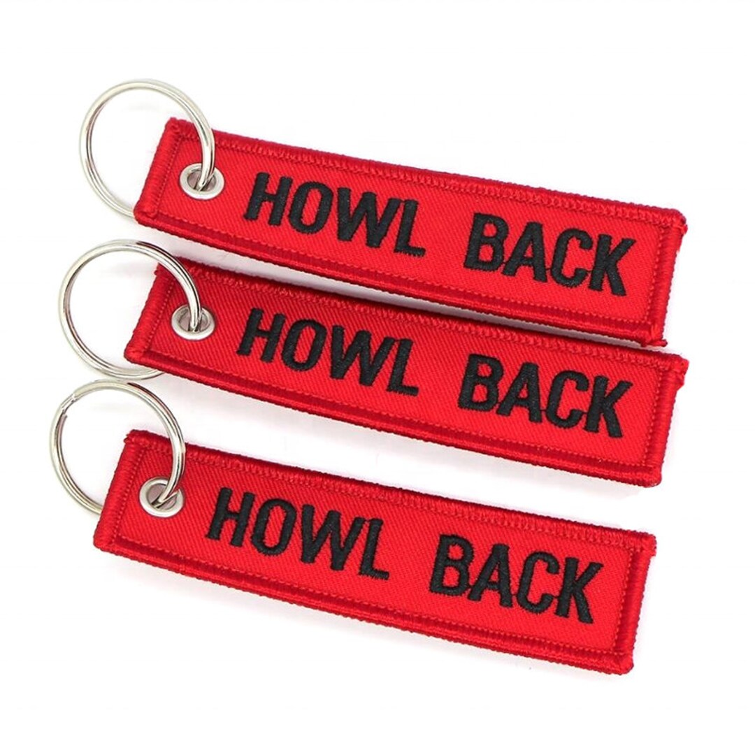 Embroidered Logo Keychain: Custom Key Tag - Etsy