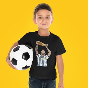 Messi-inspired Kids T-shirt - Soccer Magic for Little Champions ...