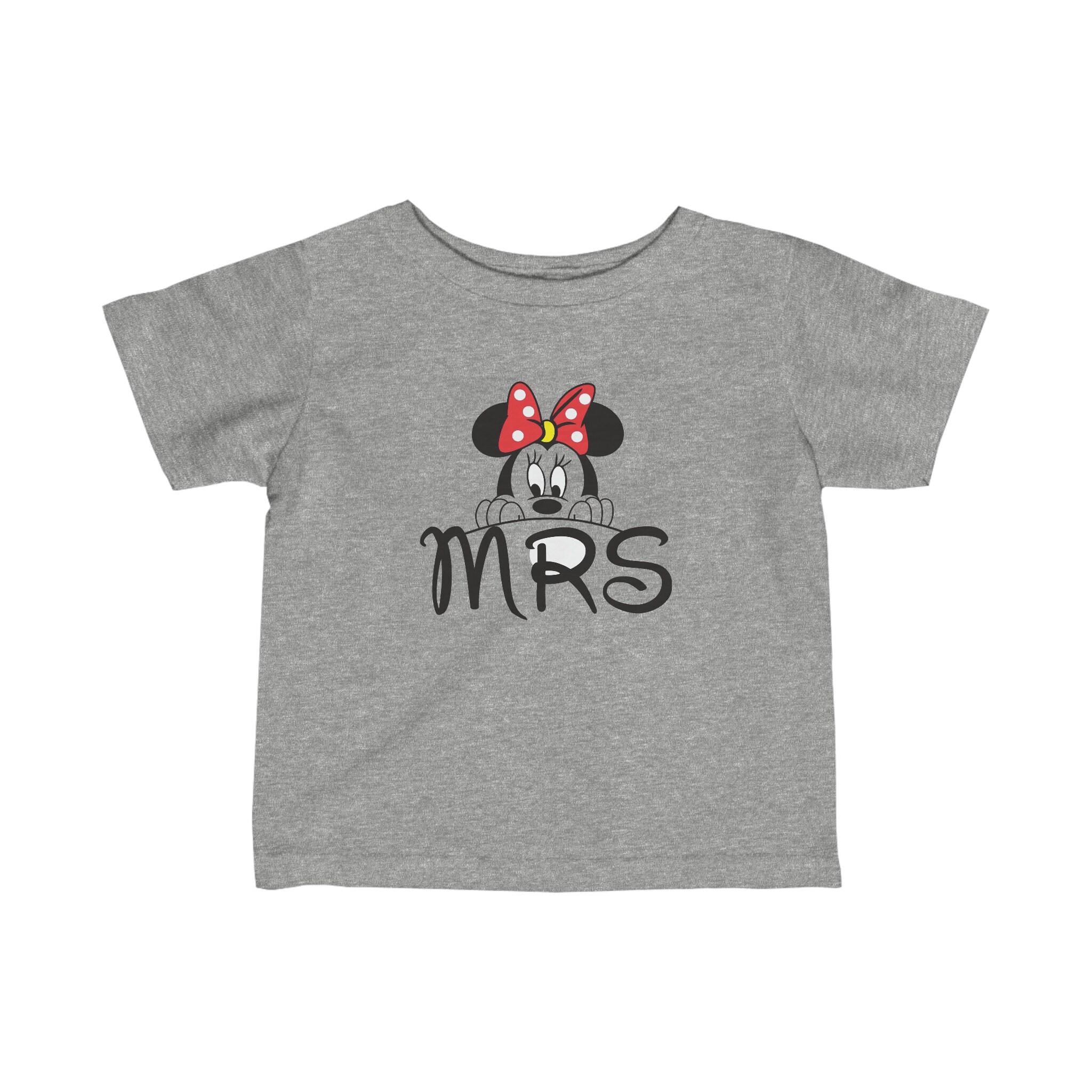 Mrs Minnie Mouse, Minnie Mouse Mickey Mouse Mrs. Mr. T-shirt Infant ...