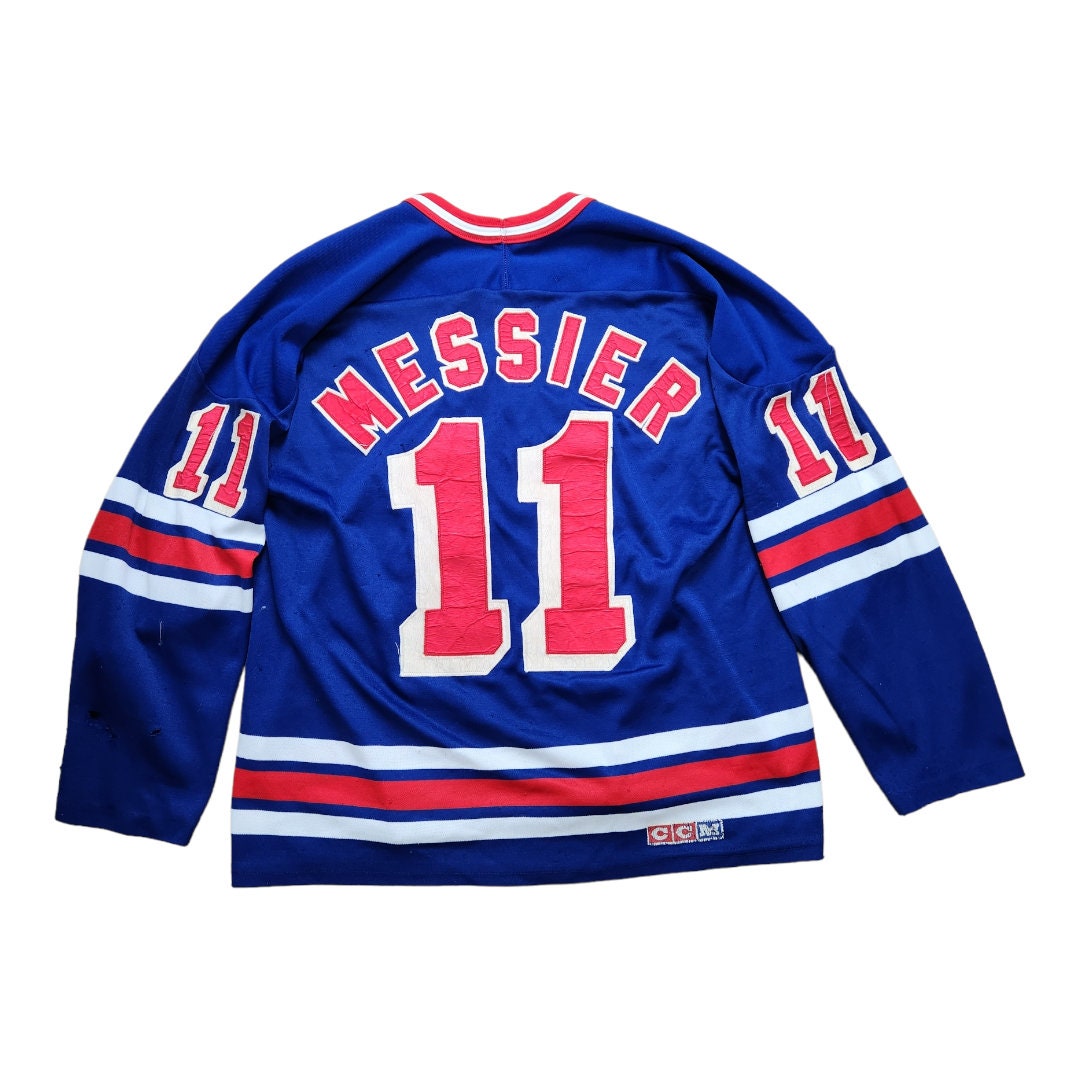 Vintage Messier, 11 Mark Messier, New York Rangers, NHL Jersey, Hockey ...