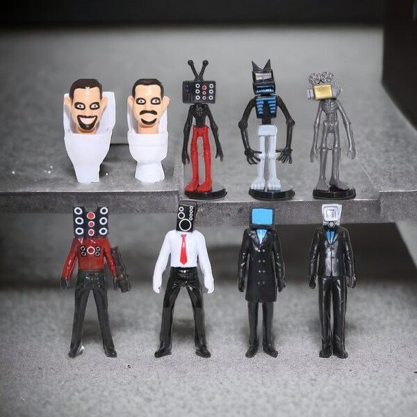 Skibidi Toilet Toy - Etsy