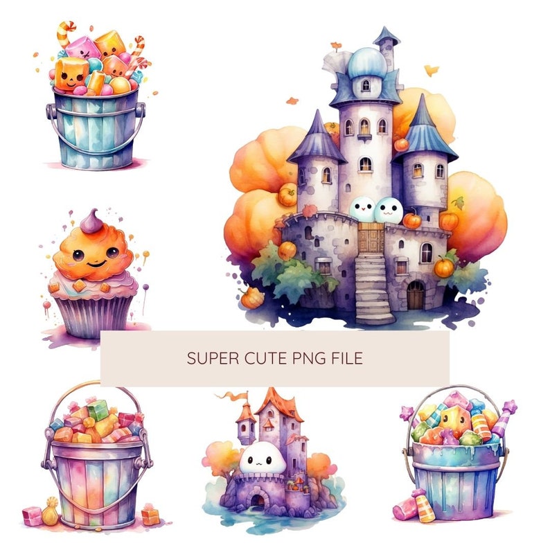 Spooktacular Afro-baby Clipart Bundle for Halloween Baby Showers 50 ...