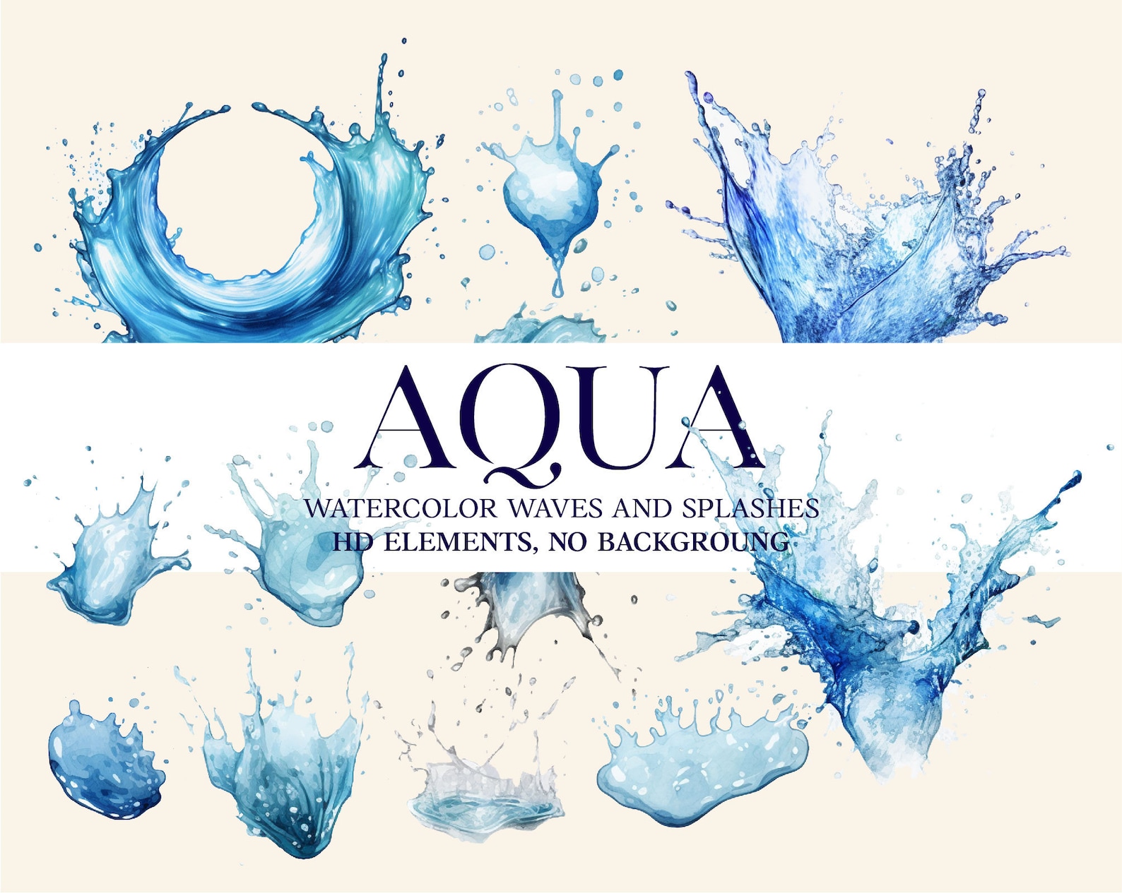 Water Clipart, Water Waves Clipart, Water Splash Png, Watercolor Water ...