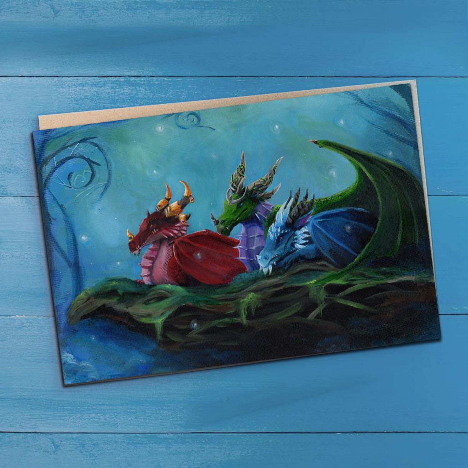 Dragon Aspects Poster Print - World of Warcraft A3 Size on 200gsm Paper ...