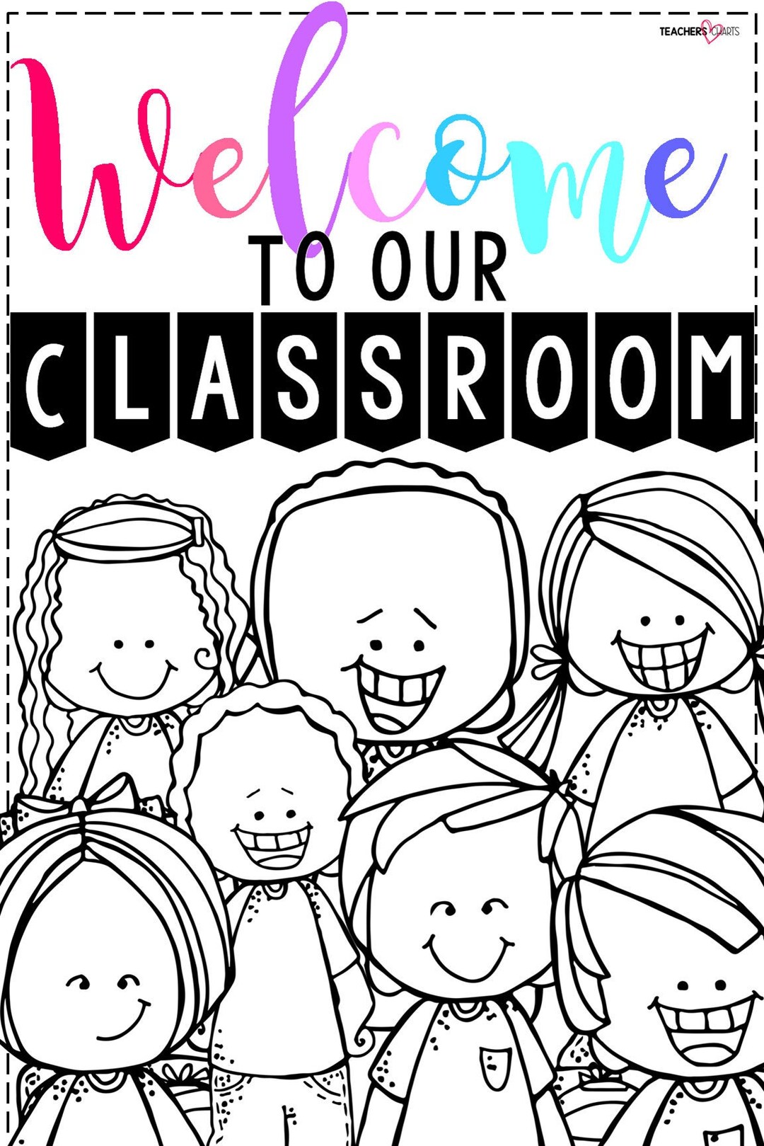 Welcome to Our Classroom Poster 2' X 3' - Etsy