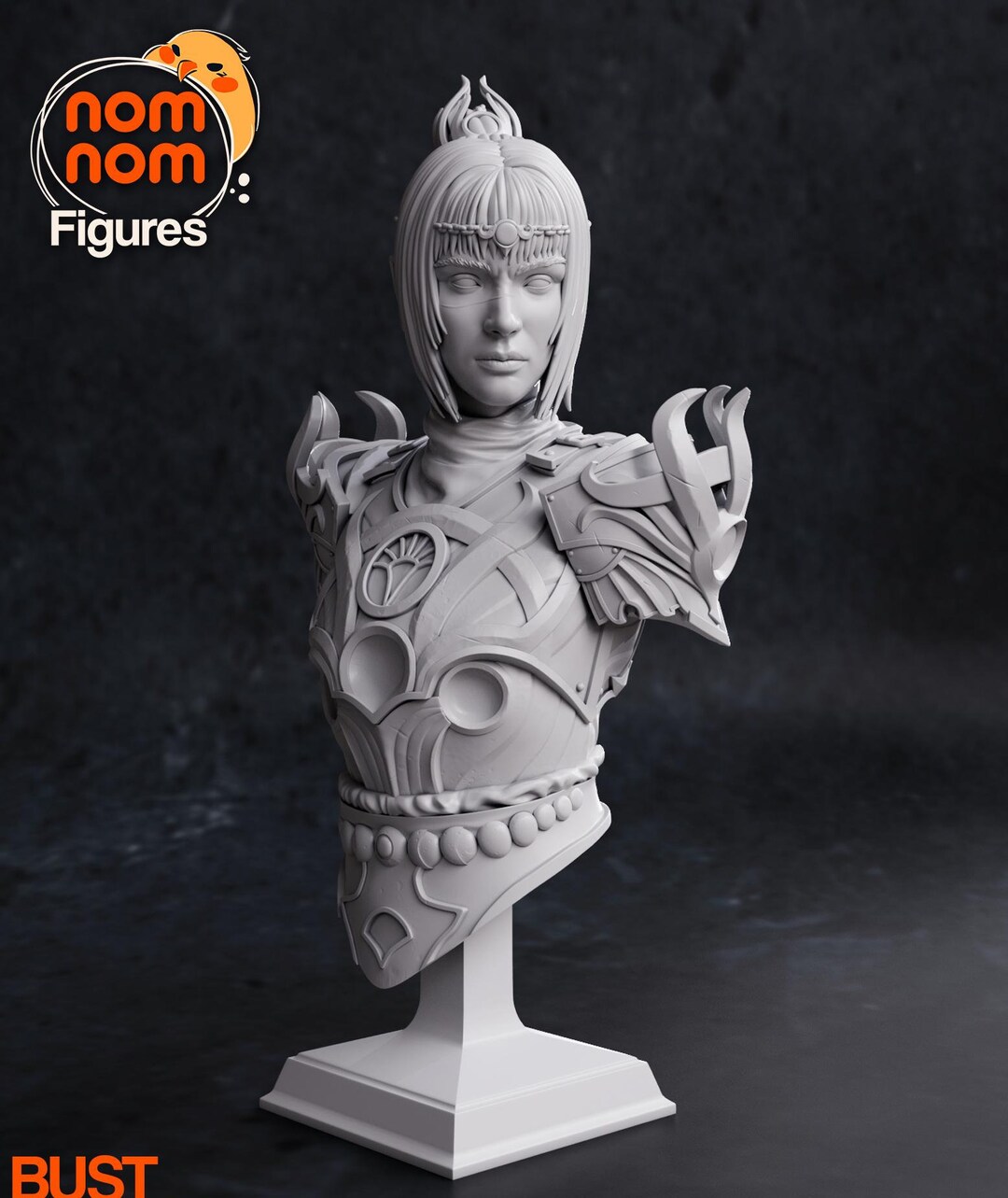 Shadowheart B Bust Statue Baldur's Gate Dnd Display Figurine Hand ...