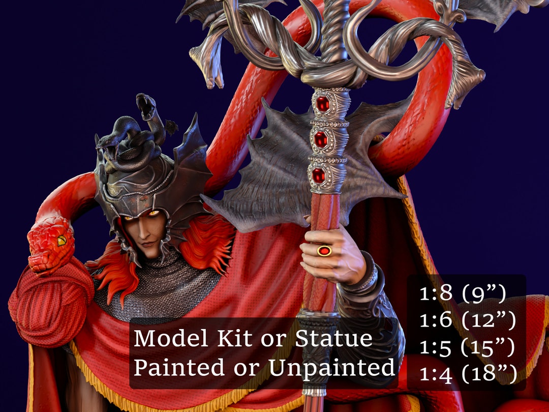 Elder Demigod Statue or Model Kit Large Display Figurine Hand Painted ...