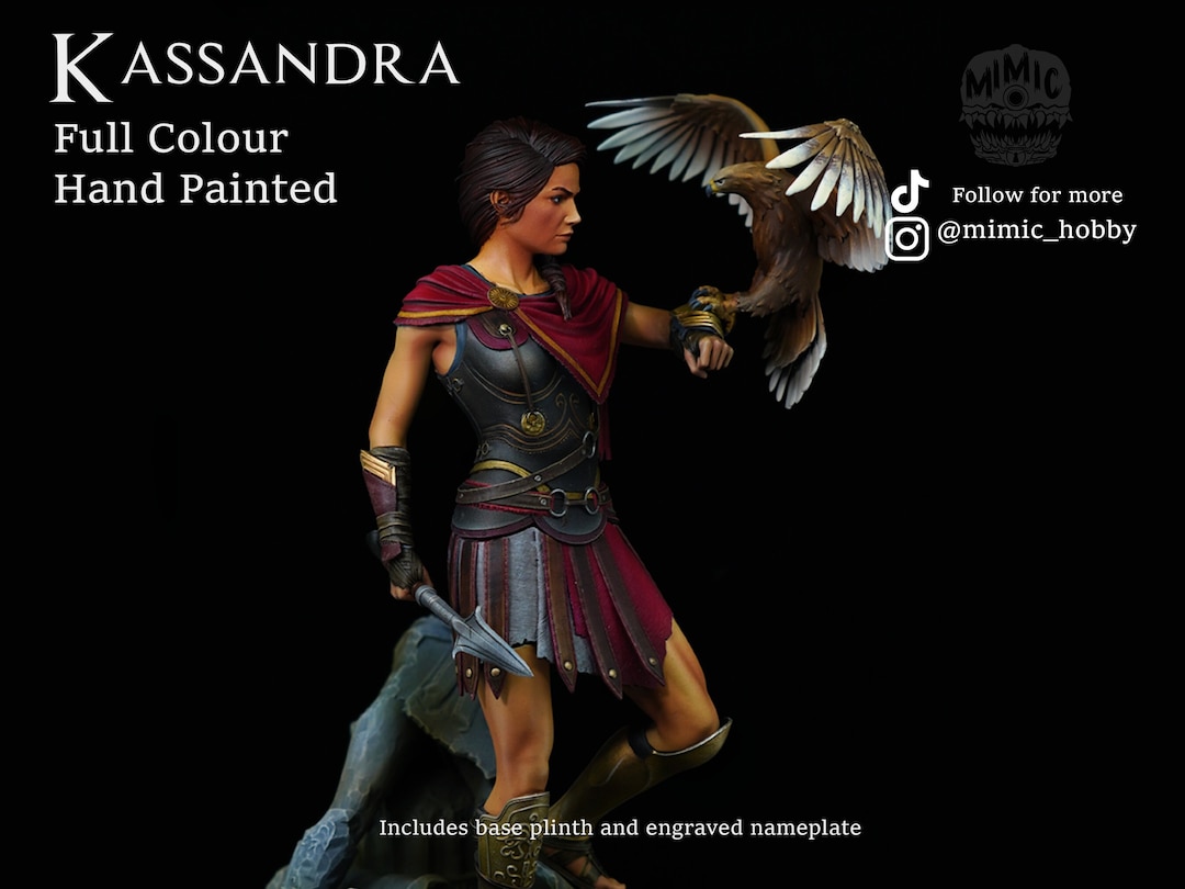 Kassandra Statue or Model Kit Assassin's Creed Odyssey Hand Painted or ...