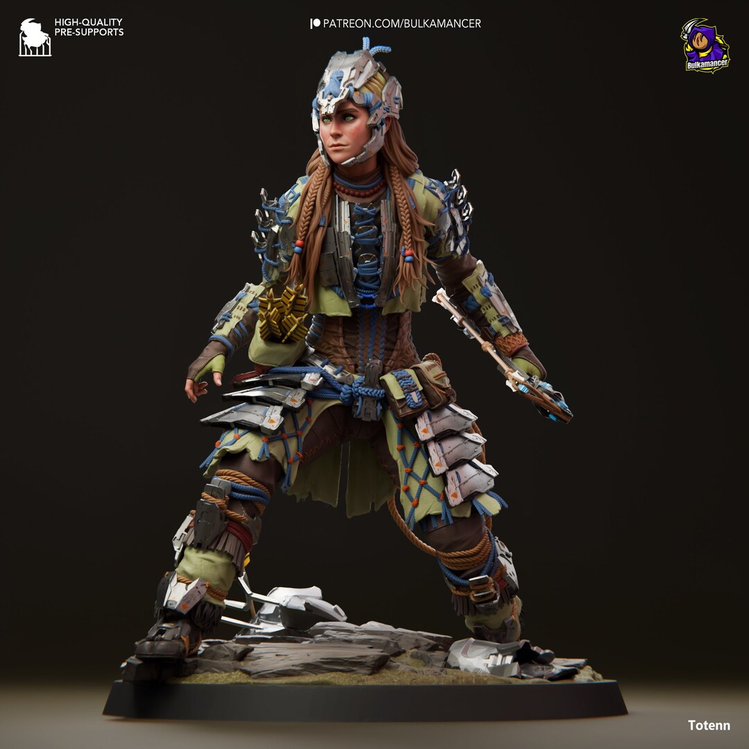Aloy Statue or Model Kit Horizon Figurine Various Sizes Hand Painted or ...