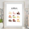 Whimsical Trifle Wall Art | Fun Dessert Printable | Colourful Kitchen ...