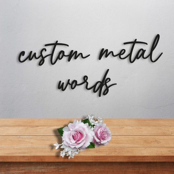 Metal Letters Outdoor - Etsy