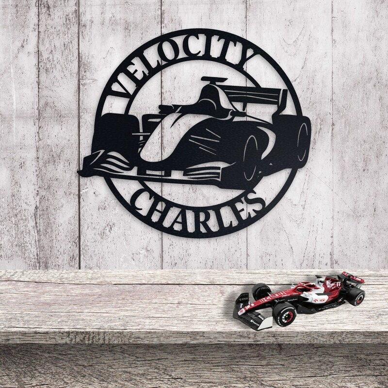 F1 Metal Wall Art - Etsy