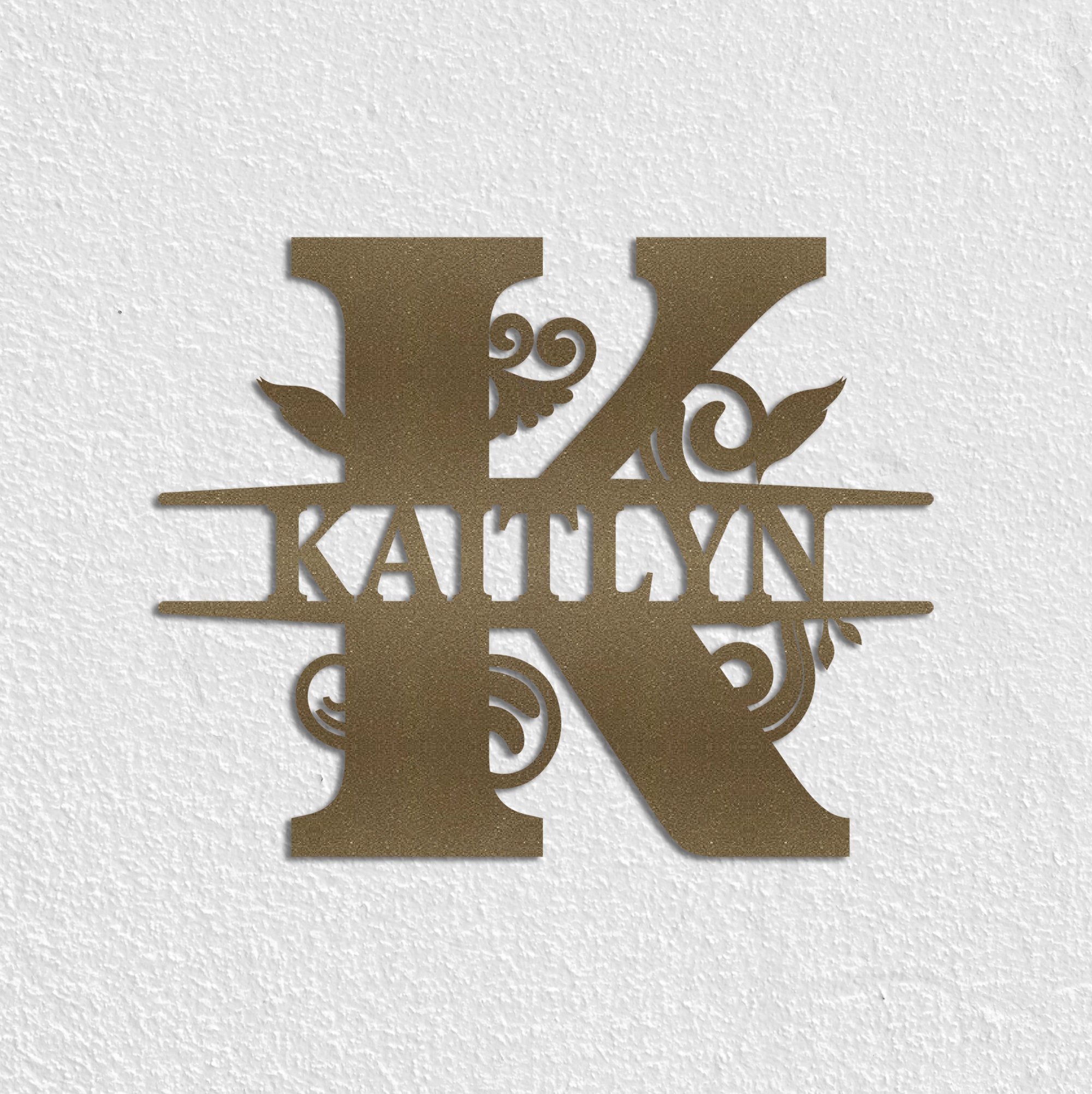 Custom Metal Name Sign Personalized Metal Wall Art Custom - Etsy