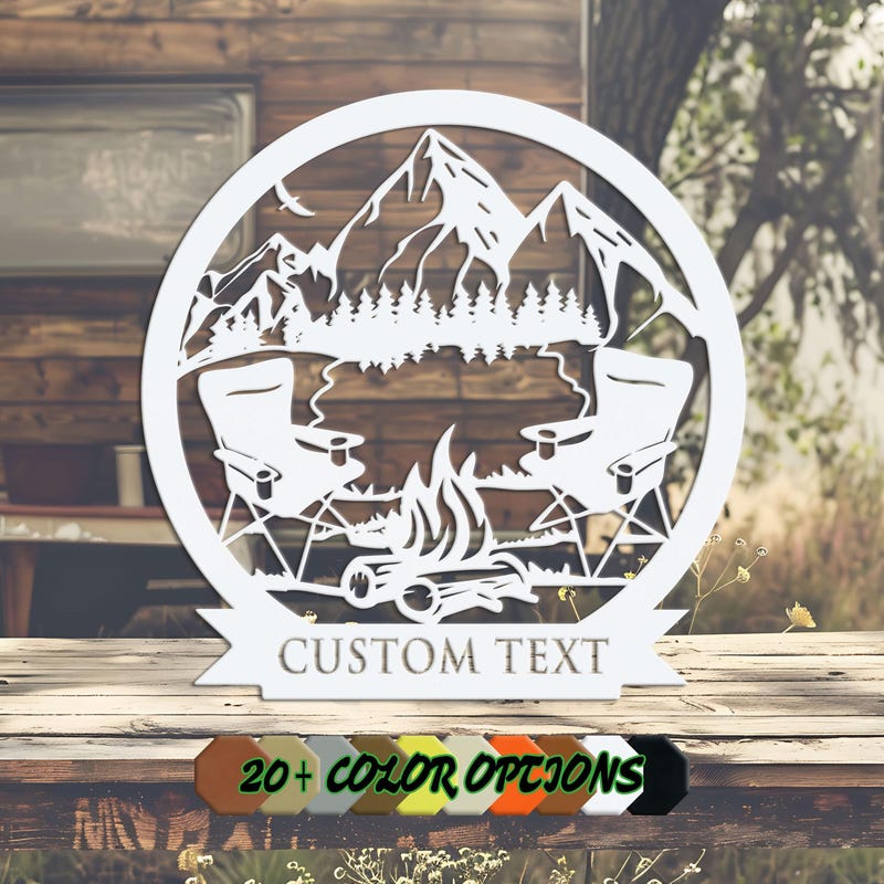 Fire Pit Sign - Etsy