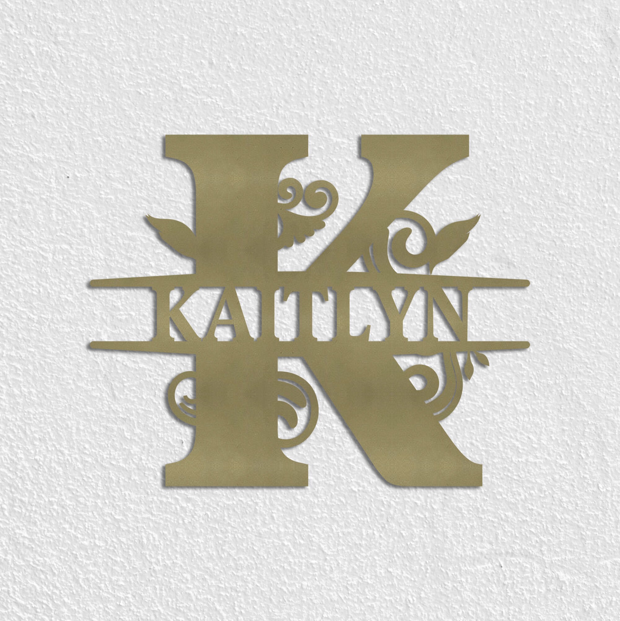 Custom Metal Name Sign Personalized Metal Wall Art Custom - Etsy