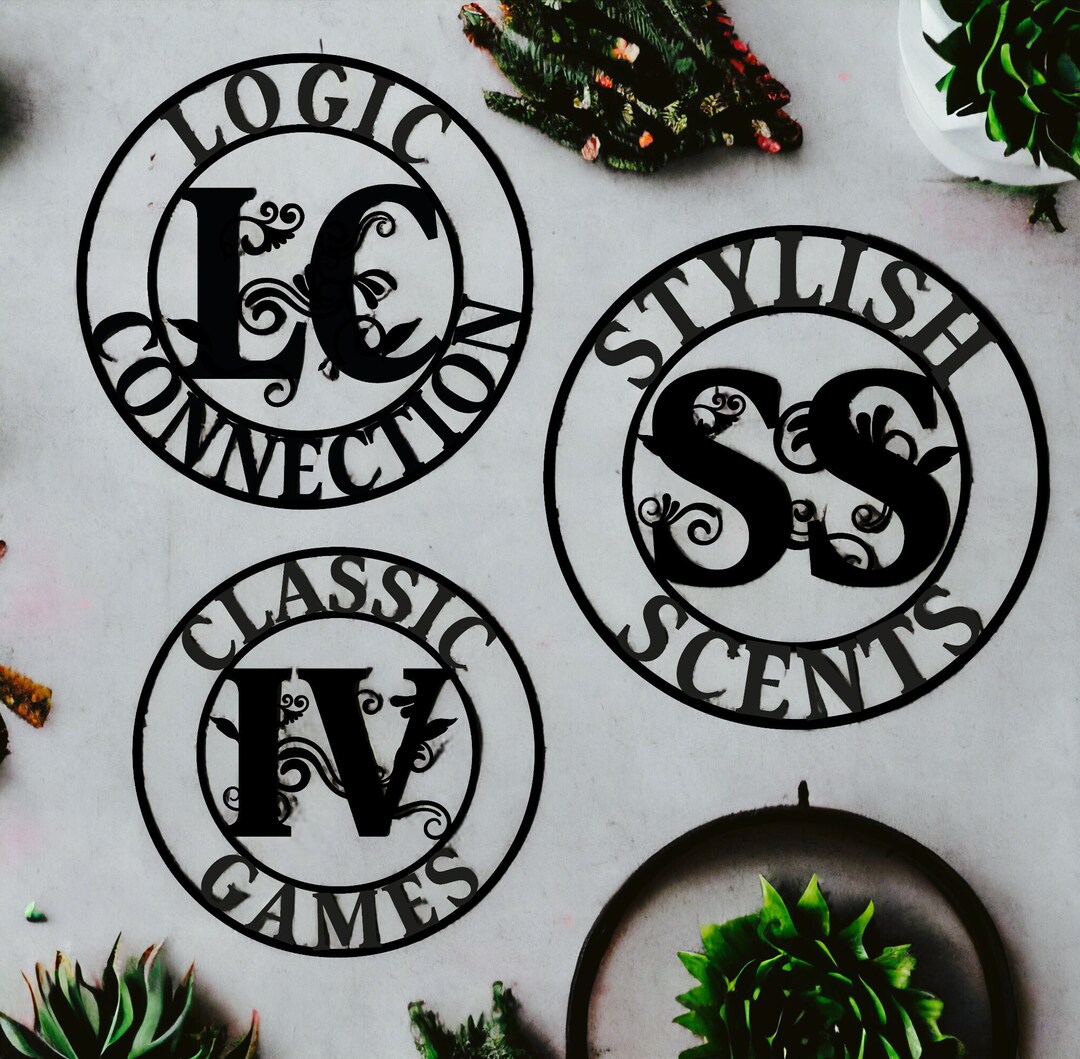 Custom Metal Business Sign, Custom Name Sign, Personalized Metal Wall ...