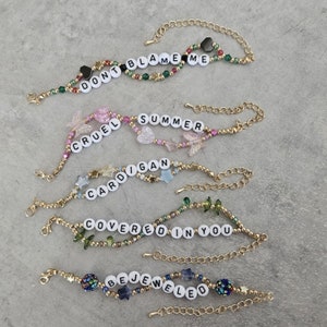 Taylor Friendship Bracelet | Adjustable | Custom and Personalized | for ...