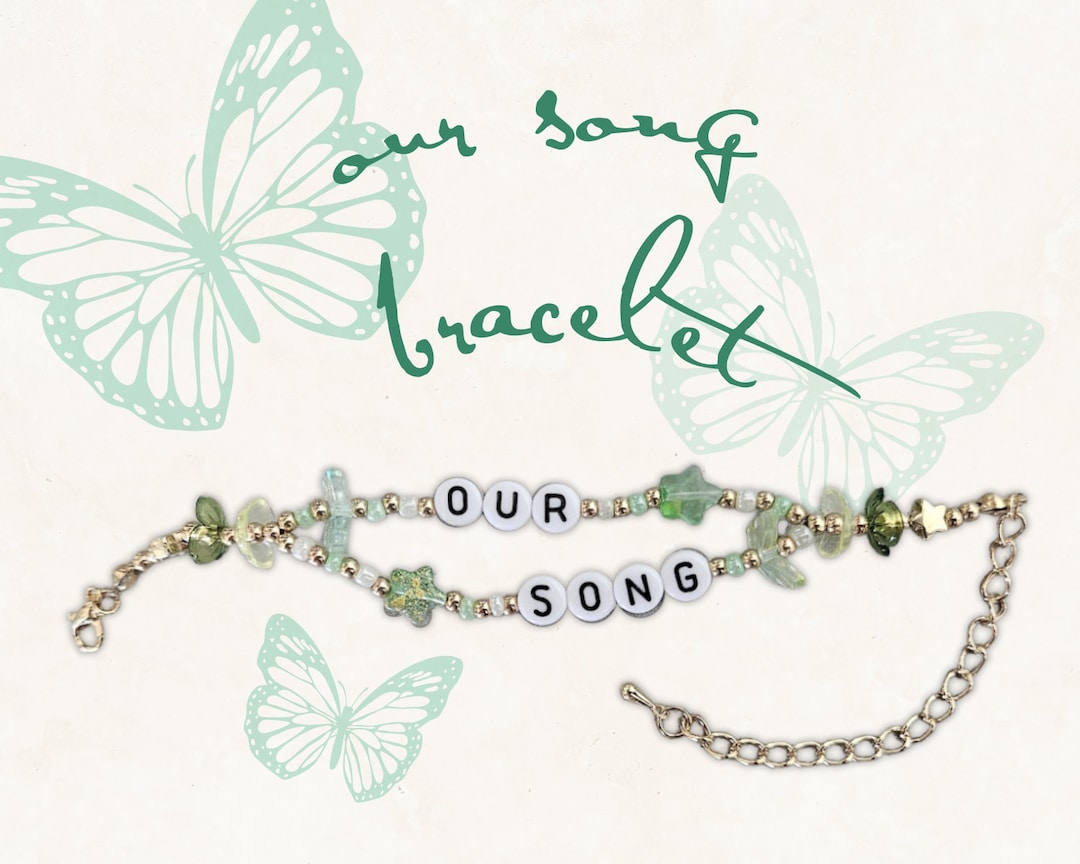 Debut Taylor Handmade Friendship Bracelet for Swifty Eras - Etsy