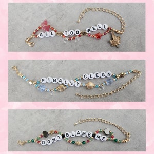 Taylor Friendship Bracelet | Adjustable | Custom and Personalized | for ...