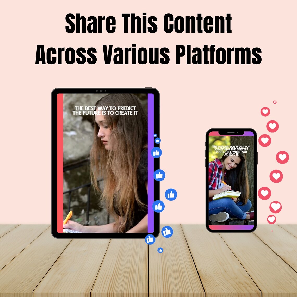 120 Study Motivation Quotes Video Reels Bundle Instagram Story, Tiktok ...