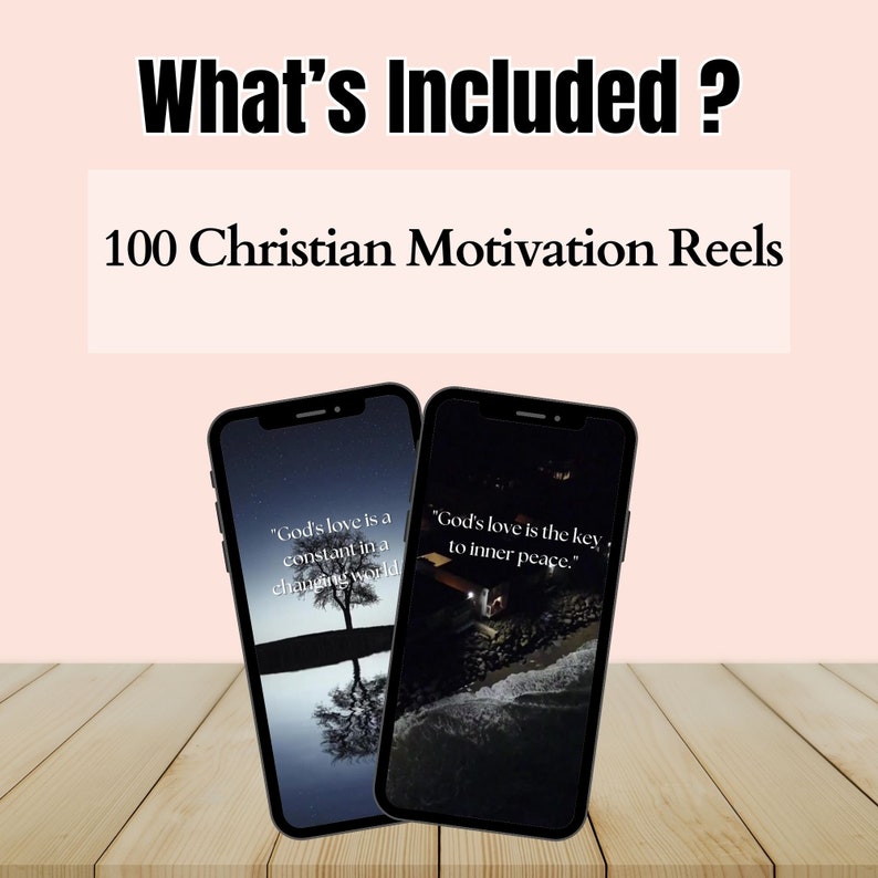 100 Christian Motivation Videos, for Instagram Reels, Tiktok, Shorts ...