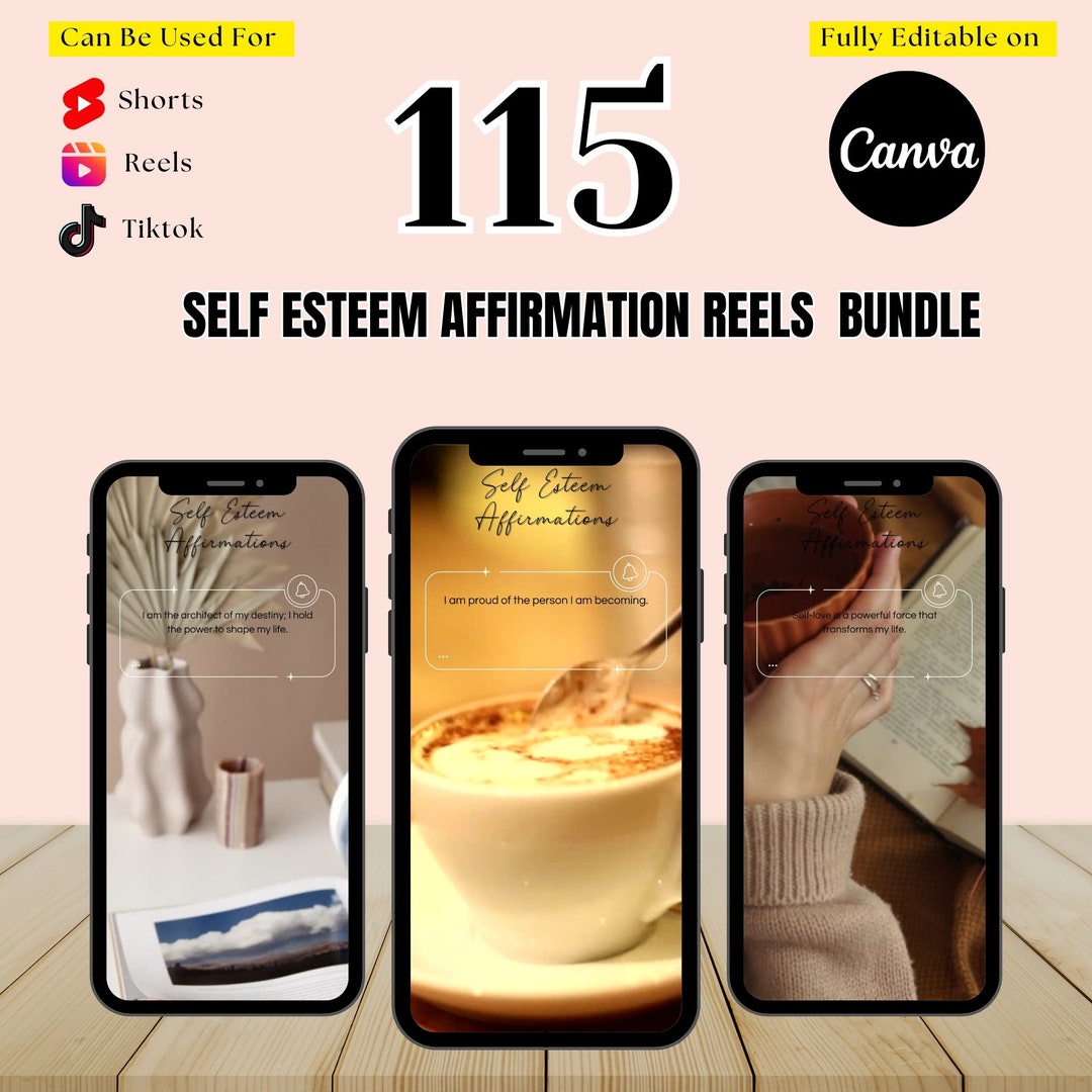 115 Self Esteem Affirmation Instagram Reels Videos , Inspirational ...