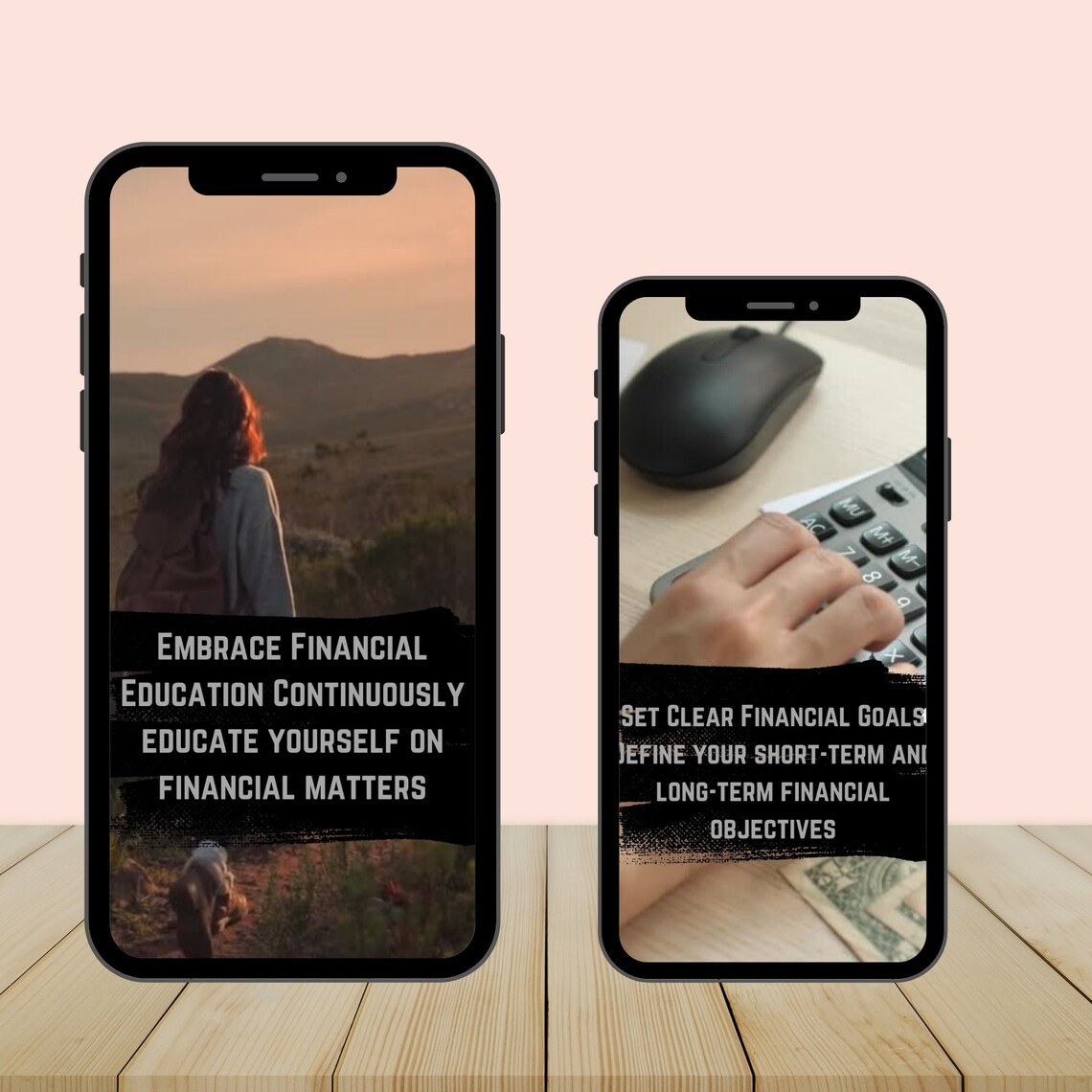 100 Money Mindset Tips for Women Motivational Quotes Video Reels Bundle ...