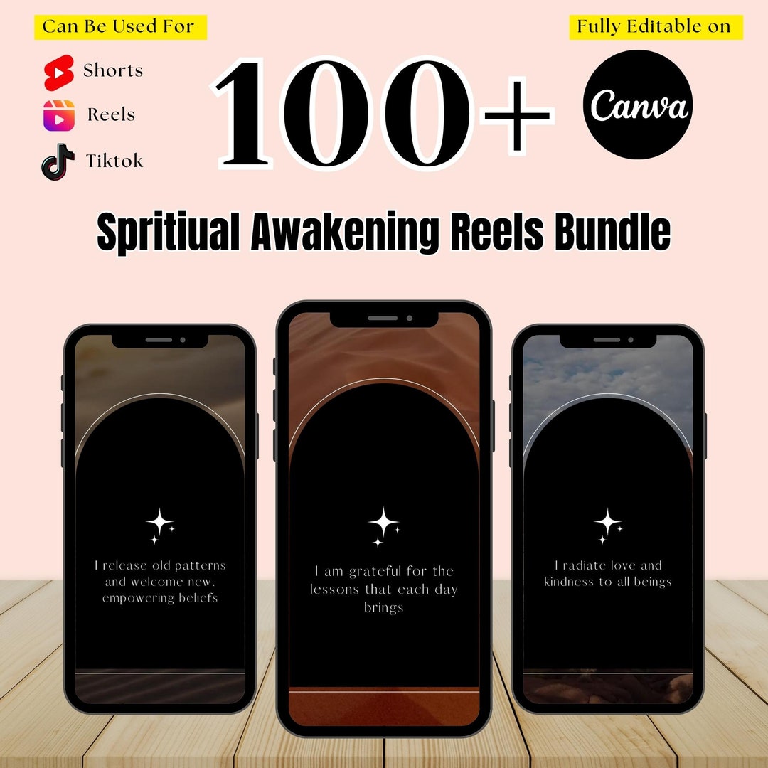 121 Spiritual Awakening Affirmation Reels|motivational Video Reels ...