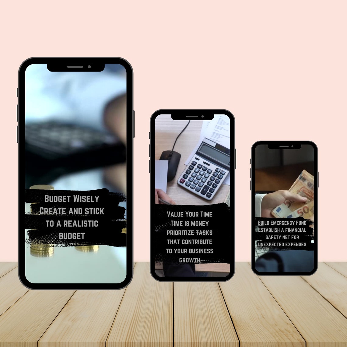 100 Money Mindset Tips for Women Motivational Quotes Video Reels Bundle ...