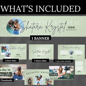 Youtube Branding Kit With Customizable Banner, Intro & Outro ...