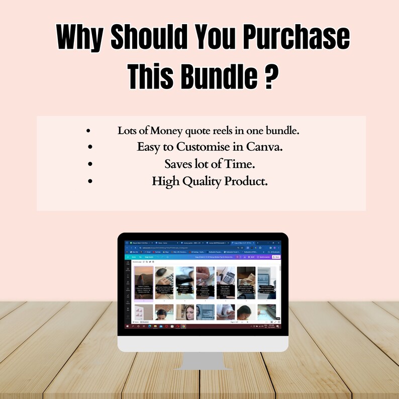 100 Money Mindset Tips for Women Motivational Quotes Video Reels Bundle ...