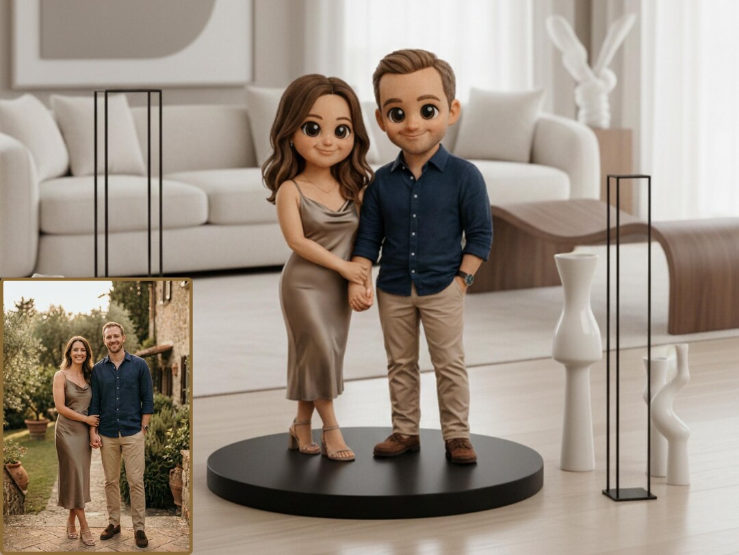 Custom 3D Mini Figurine From Photo | Personalized Mini Figure Gift ...