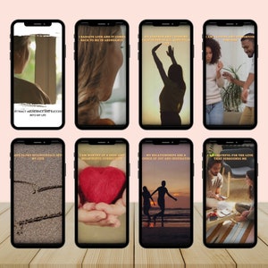 100 Love and Relationship Affirmation Instagram Reels Videos ...