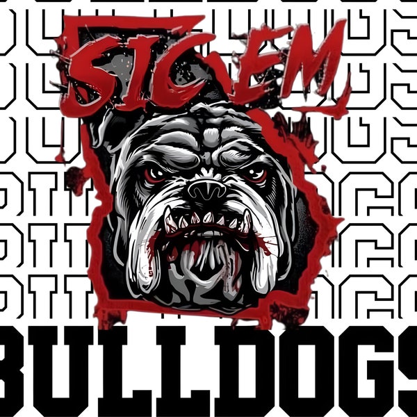Ga Bulldogs - Etsy