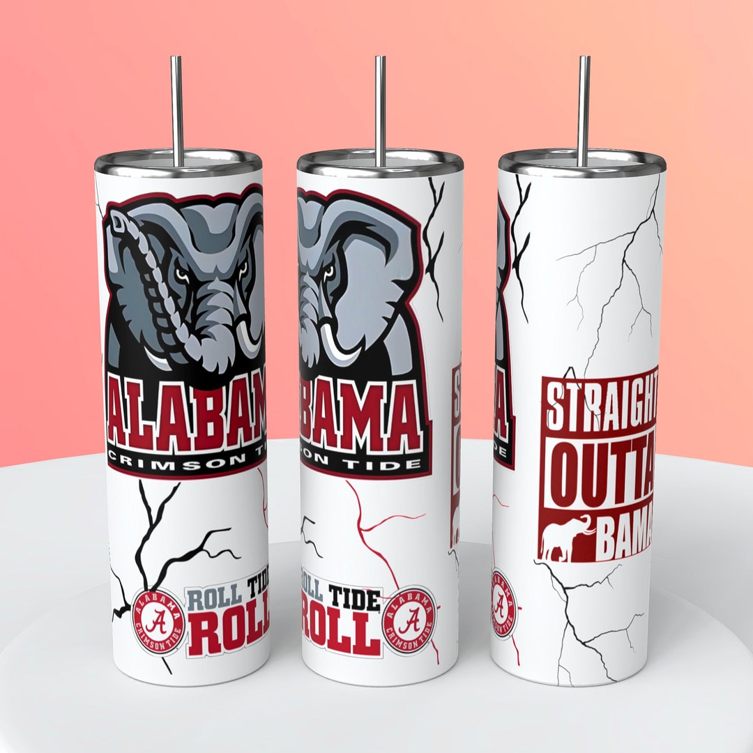 Alabama Roll Tide Roll Tumbler Wrap - Etsy