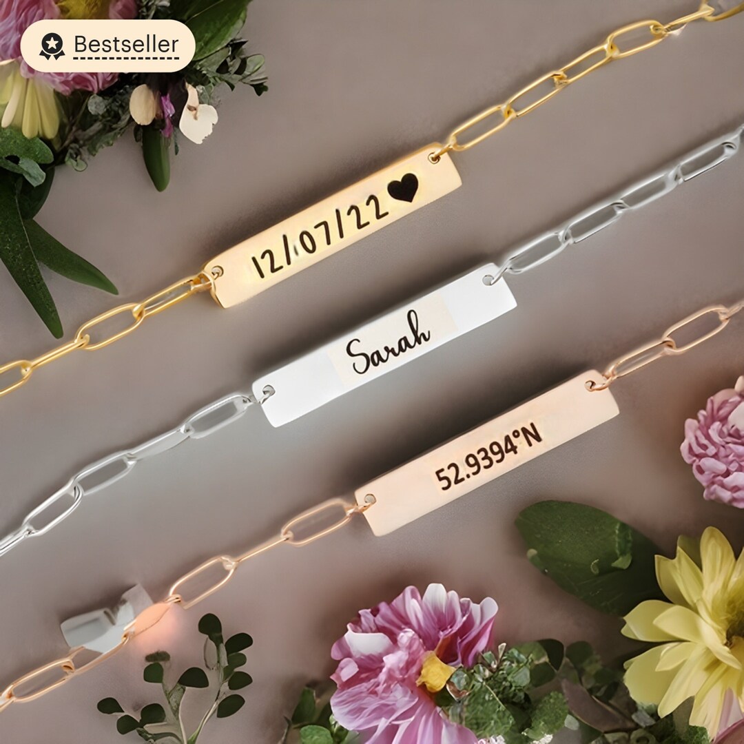 Personalized Name Necklaces for Women, Personalized Jewelry, Birthday ...