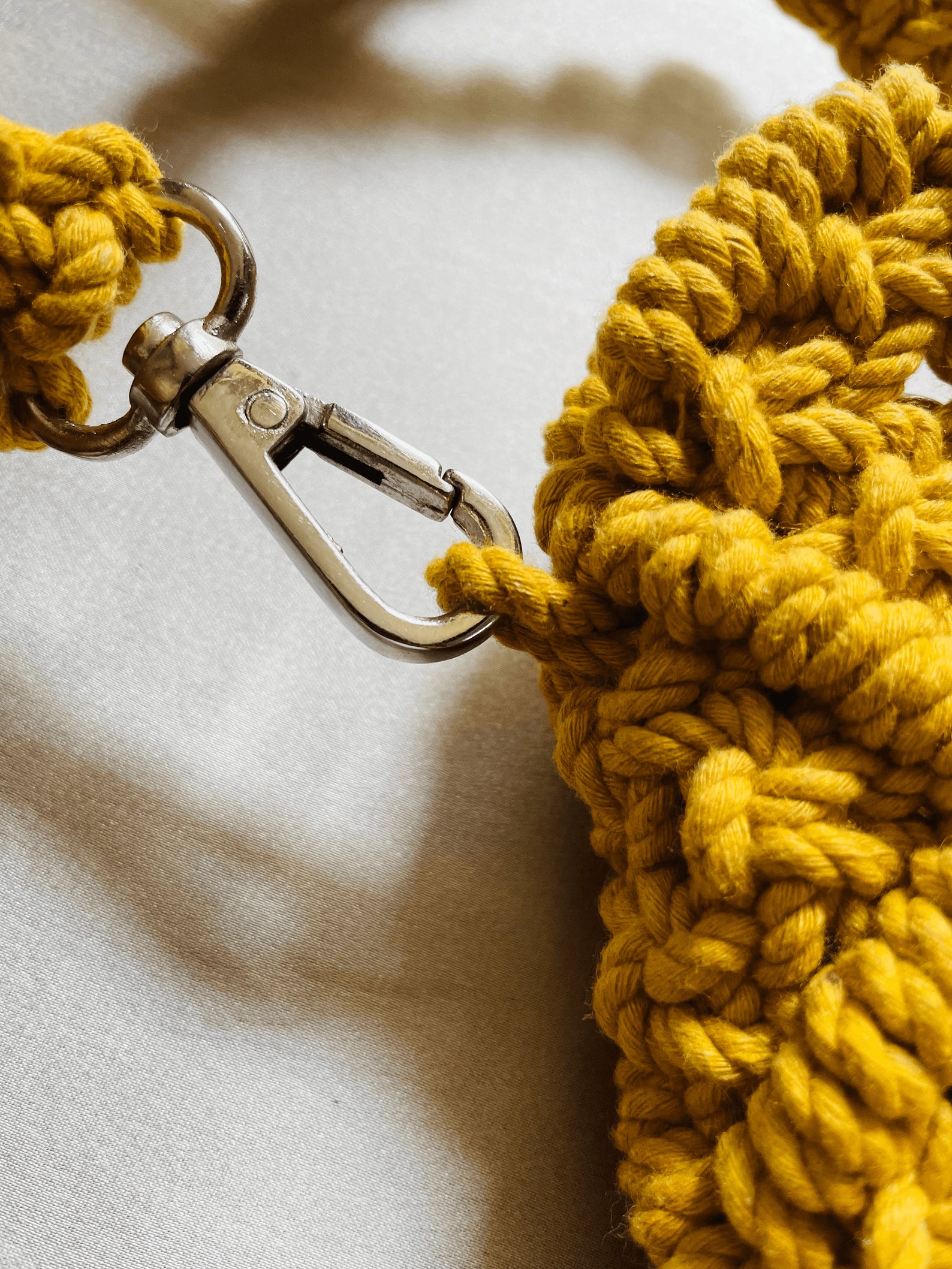 Handmade Macrame Handbag With Wooden Handle Perfect for Casual and ...