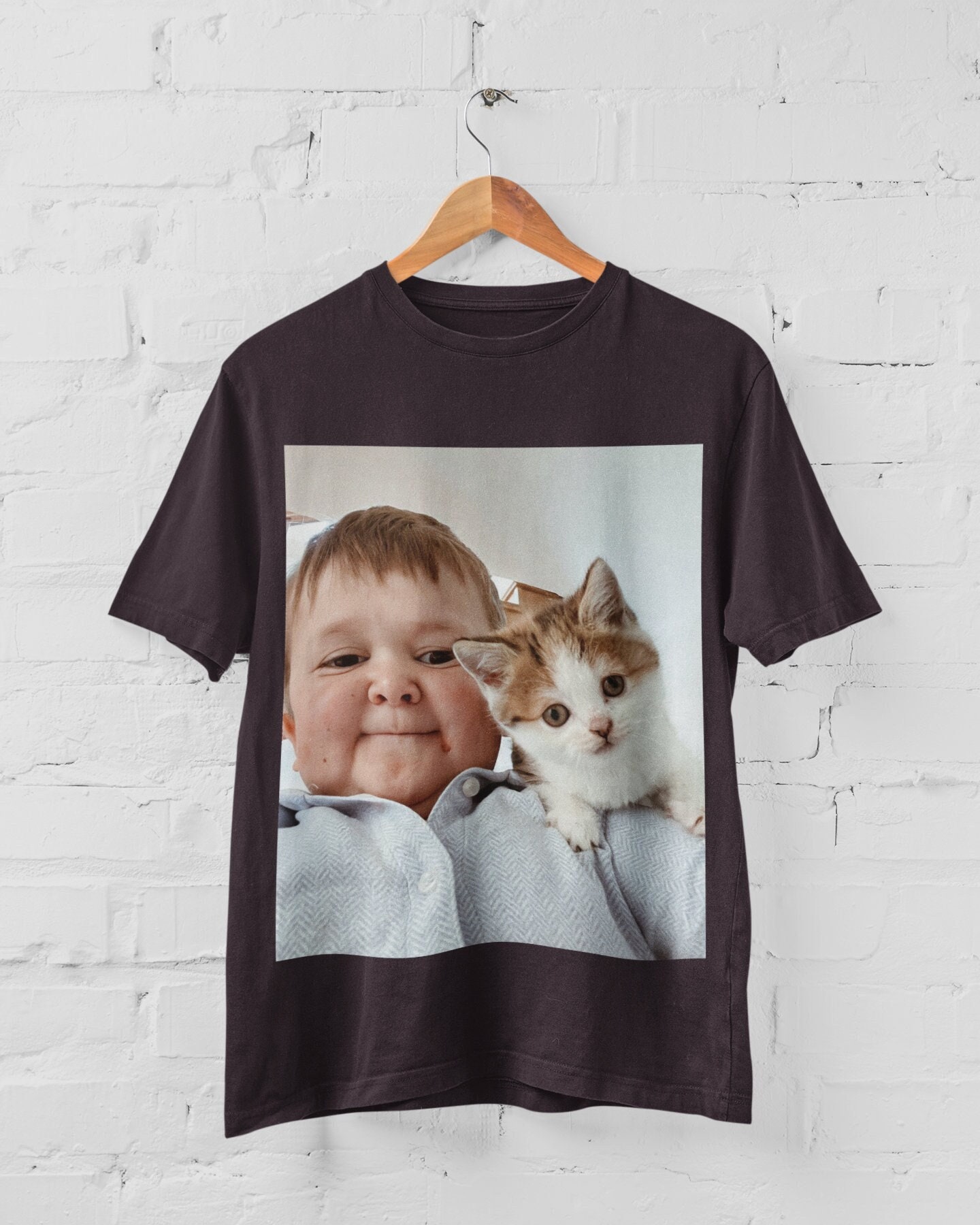 Hasbulla With Cat Tshirt, Hasbulla Shirt, Hasbulla Magomedov Tshirt by ...
