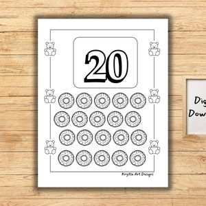 Count & Color the Numbers | 1 to 20 Printable Numbers Worksheets ...
