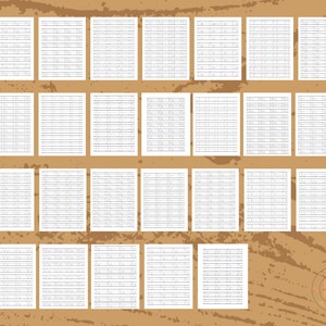 52 Printable Alphabet Coloring Pages & Letters Tracing Pages. Printable ...