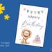 Birthday Card Printable Digital Birthday Greeting Card Birthday Card ...